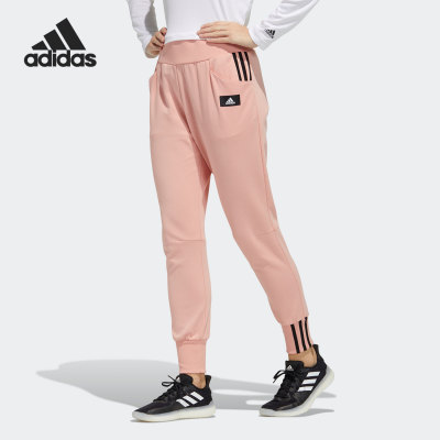 Adidas/阿迪达斯正品2021春季新款女子休闲舒适运动长裤GP0696