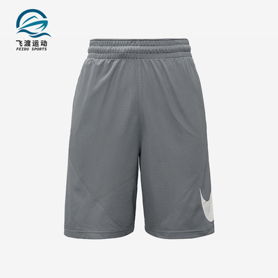 Nike/耐克正品LOGO短裤新款男灰白色跑步经典训练短裤CN5299-065