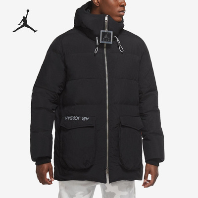 Nike/耐克正品Air Jordan男子休闲保暖连帽羽绒服DZ4552-010