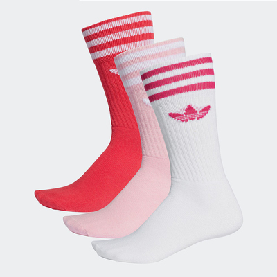 阿迪达斯男女运动休闲中筒袜