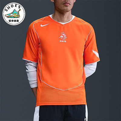 Nike/耐克正品荷兰队2004 Reissue男士经典球迷版球衣HV4427-819