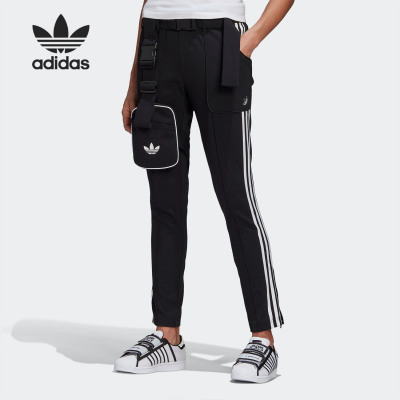 Adidas/阿迪达斯正品当季新款女子运动休闲针织长裤 GL6124