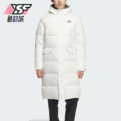 Adidas/阿迪达斯正品V L DOWN PA UG男女连帽保暖羽绒服KF4396