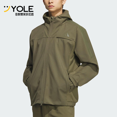 Adidas/阿迪达斯正品SL WARM JKT男士休闲连帽运动户外外套KA1305