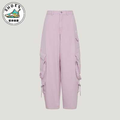Adidas/阿迪达斯正品新款女士经典宽松经典时尚牛仔长裤KU9536