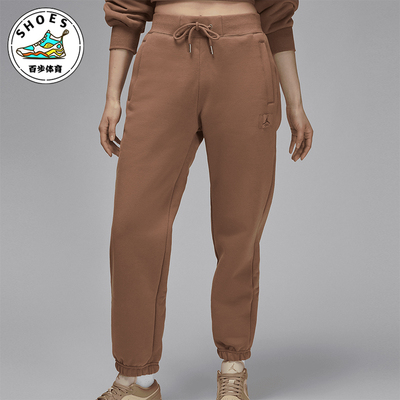 耐克女士复古运动加绒束脚长裤