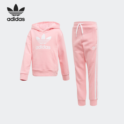 阿迪达斯三叶草小童运动套装