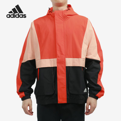 阿迪达斯男子连帽夹克外套