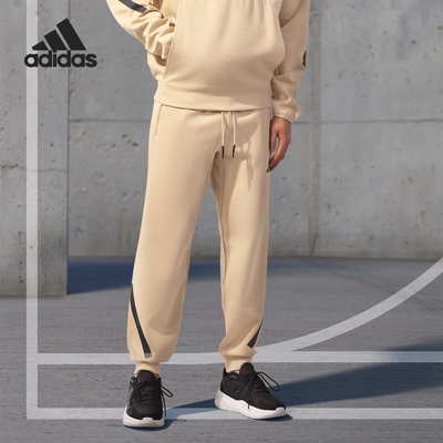 阿迪达斯正品男士款运动束脚长裤