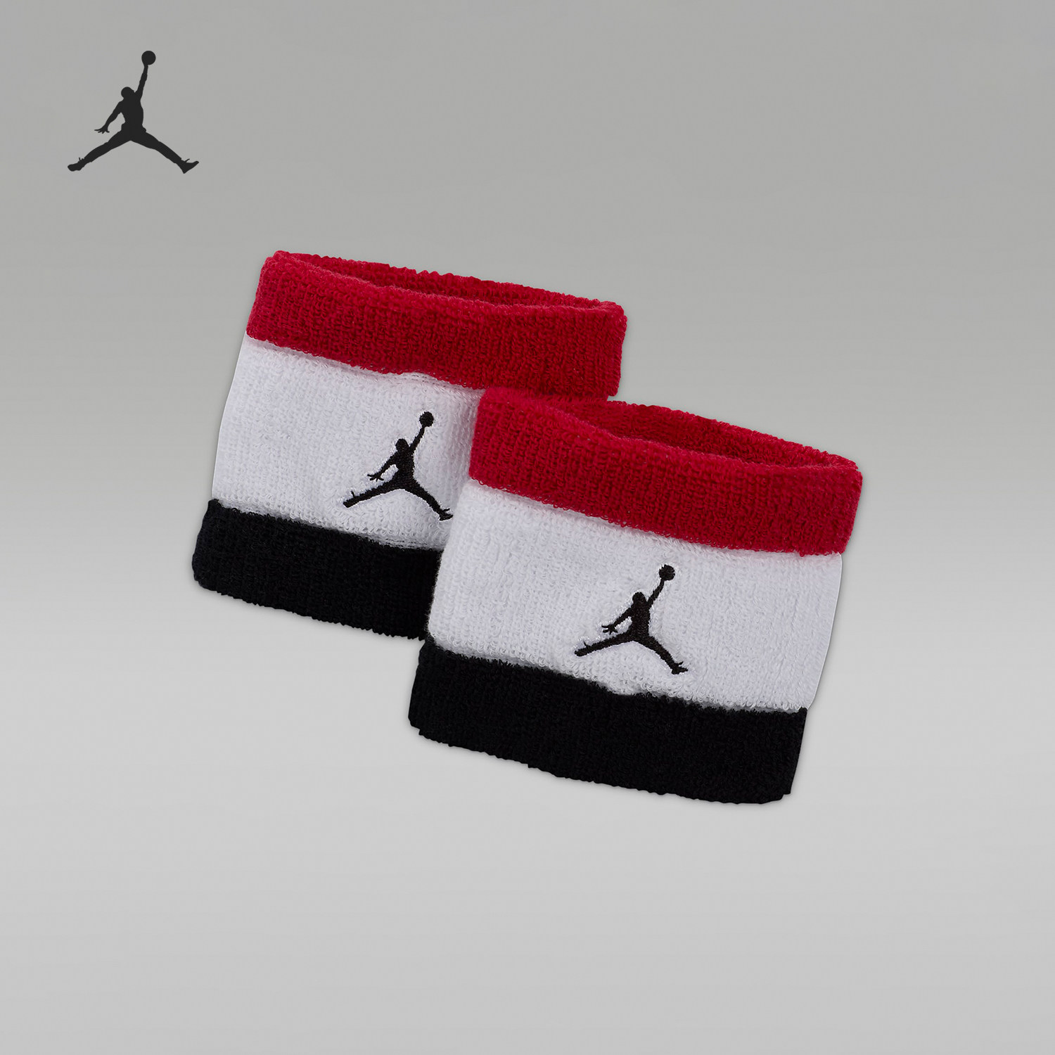 Nike/耐克正品Jordan 男女运动训练毛圈护腕一对装DV4207-624