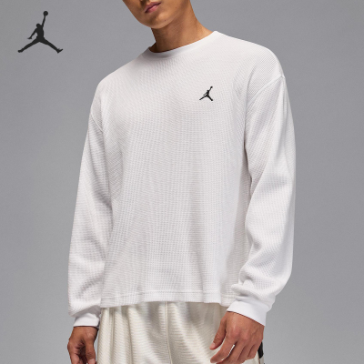 Nike/耐克正品26夏JORDAN男休闲日常简约针织运动卫衣IM6256-100