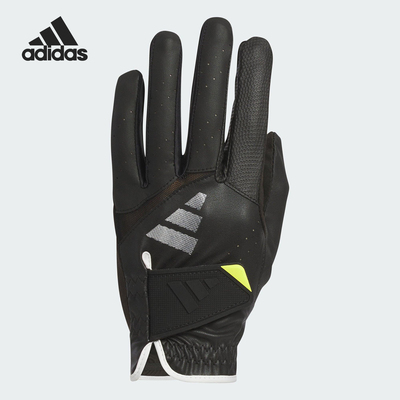 Adidas/阿迪达斯正品2025新款男士经典高尔夫运动休闲手套JE7179