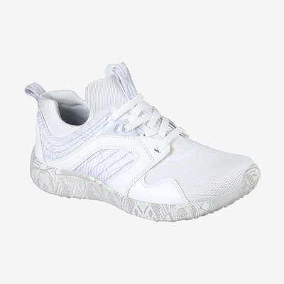 Skechers斯凯奇正品Burst女系带减震防滑耐磨休闲鞋12313-WHT