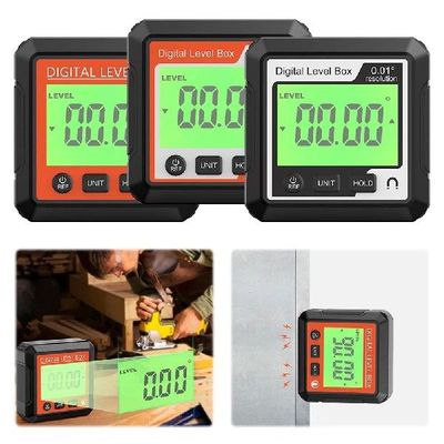 数字量角器高精度角度测量仪磁铁90度规尺红外线直角尺多功能