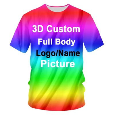 Custom Your Exclusive 3D All Over Print T Shirt For Men Fash