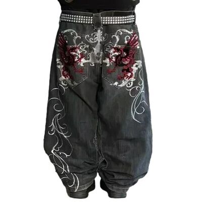 Woman Jeans Cargo Pants Women Clothing Y2k Baggy Harajuku Re