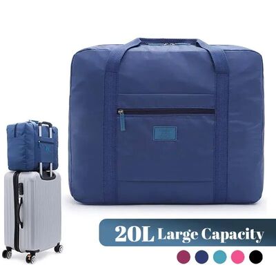 Lightweight Foldable Travel Duffel Bag: Unisex Tote Carry-On