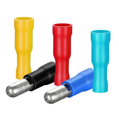 FRD/MPD公母对接电线连接头子弹头预绝缘快速接线端子50套装