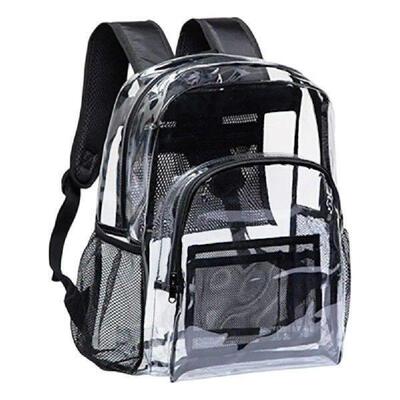 Transparent PVC Shoulders Bag Summer Waterproof Male Female