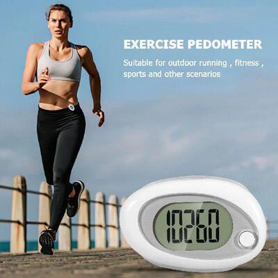 Pedometer Step Counter For Fitness Walking Portable Outdoor