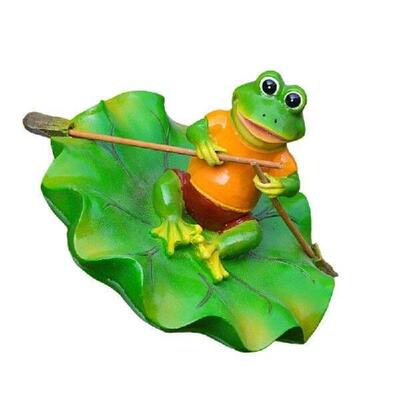 Cartoon Floating Leaf Frogs Shape Decoration Cartoon