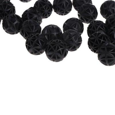 100 Pcs Bio Ball Filter Media Kits for Freshwater Aquarium