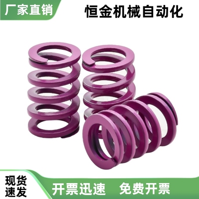 耐高温高强度扁模具配件矩形弹簧