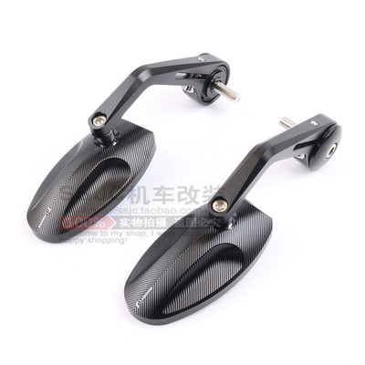 川崎大蟒蛇Z1000n 嘉爵N19 大排量摩托车改装手把后视镜反光镜