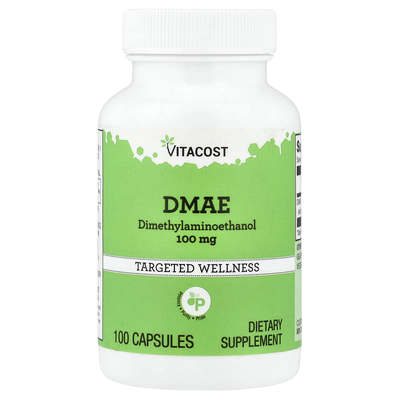 Vitacost DMAE（二甲氨基乙醇）感受清爽安稳专注相伴