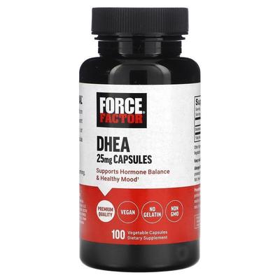 Force Factor,DHEA, 25 mg, 100 Vegetable Capsules