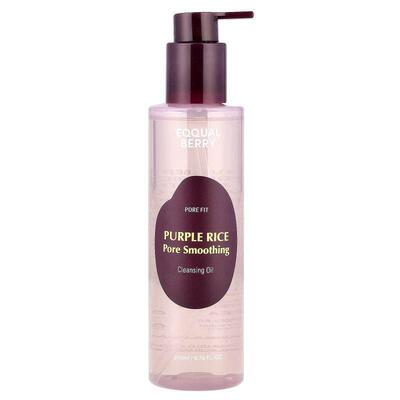 EQQUALBERRY,Purple Rice Pore Smoothing, Cleansing Oil , 6.76