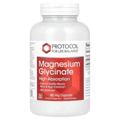 Protocol for Life Balance,Magnesium Glycinate, High Absorpti