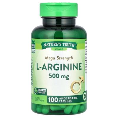 Nature's Truth,L-Arginine, 1,000 mg, 100 Quick Release Capsu