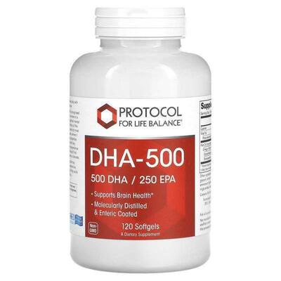 Protocol for Life Balance,DHA-500，120 粒软凝胶