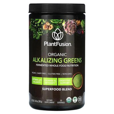 PlantFusion,Organic Alkalizing Greens, 8.46 oz (240 g)