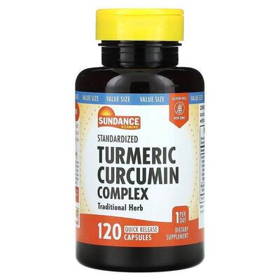 Sundance,Standardized Turmeric Curcumin Complex, 120 Quick R