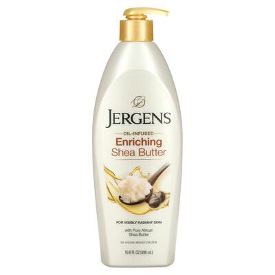 Jergens,浓缩乳木果油润肤霜添加精油成分