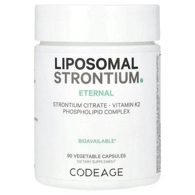 Codeage,Liposomal Strontium, 90 Vegetable Capsules