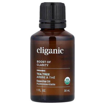 Cliganic,Organic Tea Tree Essential Oil, 1 fl oz (30 ml)
