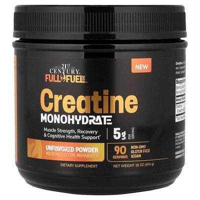 21世纪,Full Fuel 365™, Creatine Monohydrate, Unflavored, 16
