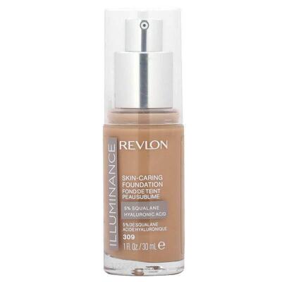 Revlon,Illuminance，护肤粉底，309，1 液量盎司（30 毫升）