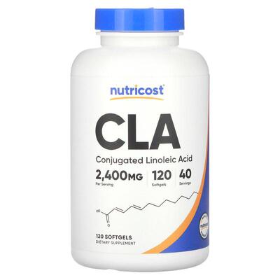 Nutricost,CLA, 800 mg, 120 Softgels
