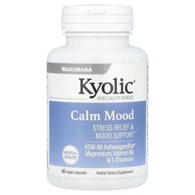 Kyolic,Specialty Series, Calm Mood, 60 Vegan Capsules