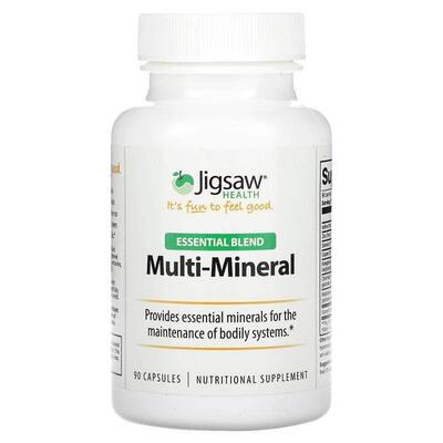 Jigsaw Health,Essential Blend, Multi-Mineral , 90 Capsules