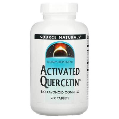 Source Naturals 活性槲皮素缓解压力肺部营养补