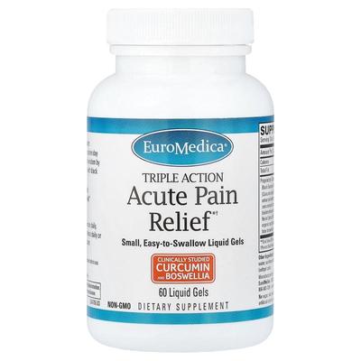 EuroMedica,Acute Pain Relief, 60 Liquid Gels