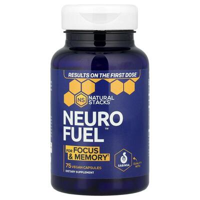 Natural Stacks,Neuro Fuel™，75 粒全素胶囊
