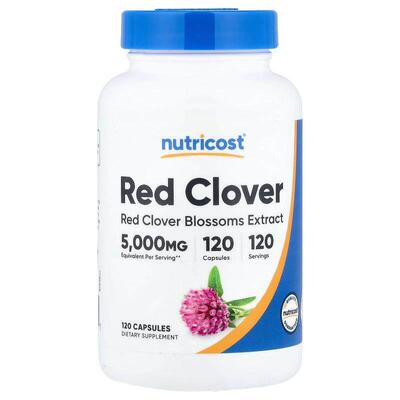 Nutricost,Red Clover, 120 Capsules (200 mg per Capsule)