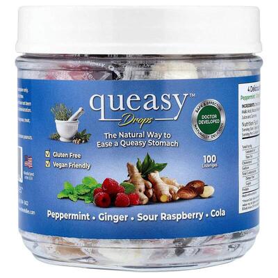 Preggie,Queasy™ Drops, Assorted, 100 Lozenges