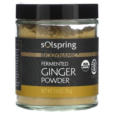 Mercola博士,Biodynamic, Fermented Ginger Powder, 2.4 oz (70